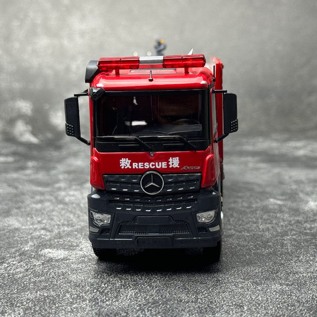 Xugong Original 1:50 XCMG PM180/F1 Bubble Fire Rescue Vehicle Mercedes ...