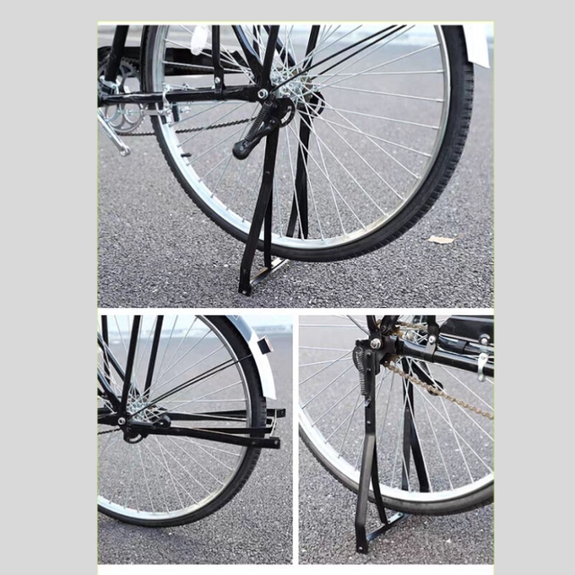 Adult 28-inch old weighted bicycle footrest double bracket parking ...