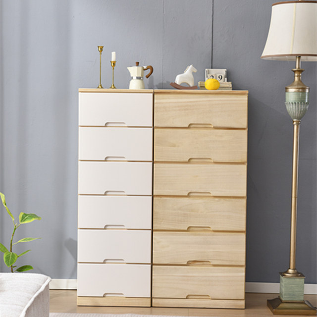 60 deep solid wood multi-layer drawer storage cabinet fully equipped ...