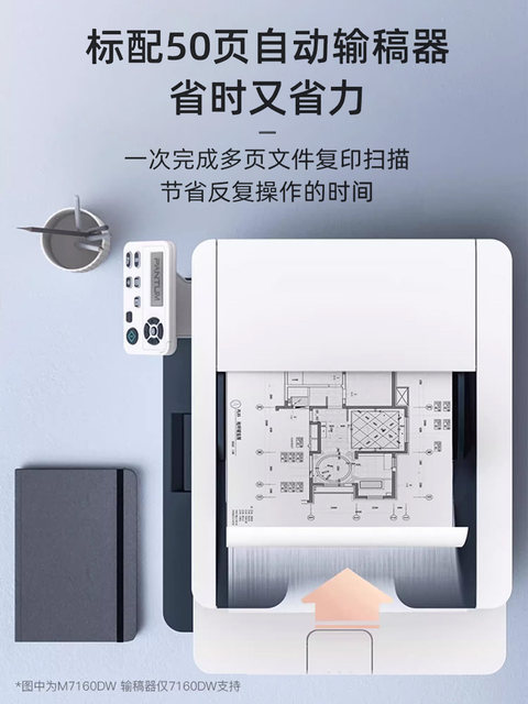 Bentu M6760DW black and white laser a4 printer multiple continuous copy ...