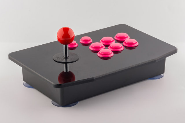 Fighting game arcade rocker box shell ABS plastic steel bottom box ...