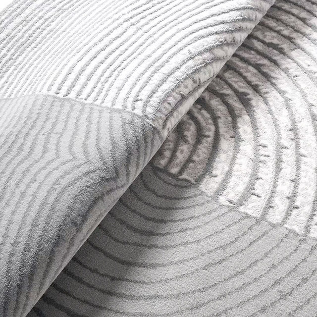 Carpet living room light luxury high-end gray simple modern villa ...