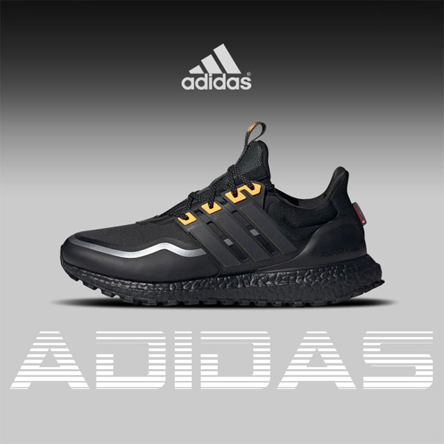 Adidas official website men's shoes, autumn and winter warm black ...