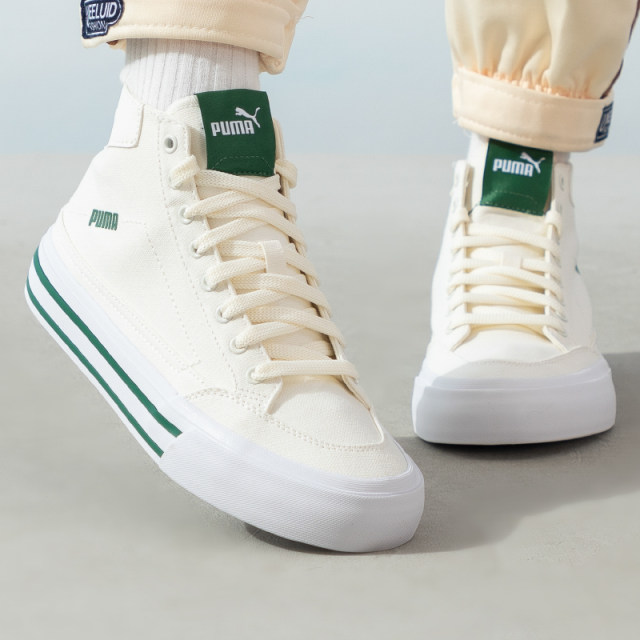 PUMA Puma canvas shoes men's shoes women's shoes 2025 autumn high top ...