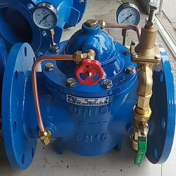 200x pilot-operated tap water adjustable fire pressure reducing valve ...