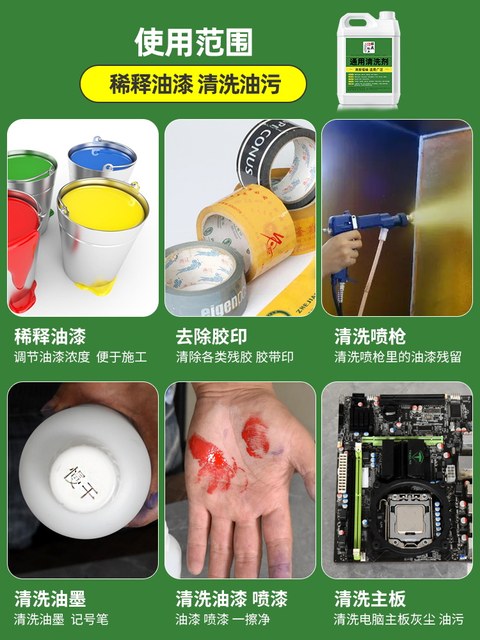 Paint Thinner Inkjet Ink Oil Cleaner Degreaser Universal Nitrocellulose ...