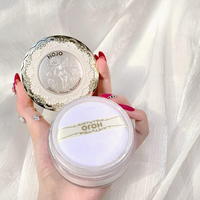 Make-up setting loose powder, long-lasting oil control, waterproof, sweat-proof concealer, non ...