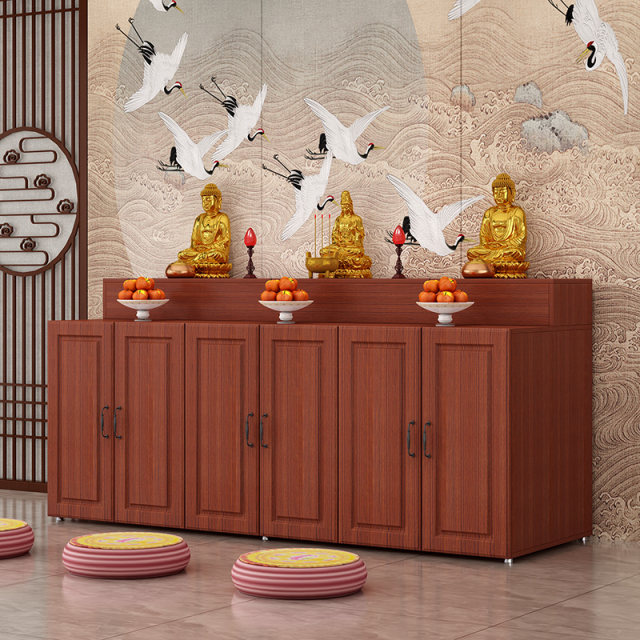 Offering table, incense case, Buddhist niche, new Chinese style ...