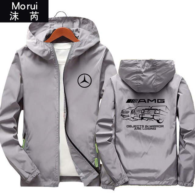 AMG Mercedes Team Suit Racing Suit Formula One Hooded Jacket Men's and ...