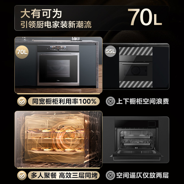 [Government Subsidy] Midea Infinity GD70 embedded micro-steaming and ...