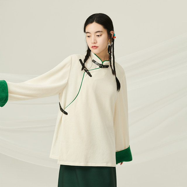 Songyue New Chinese style light Chinese style design sense Tang suit ...