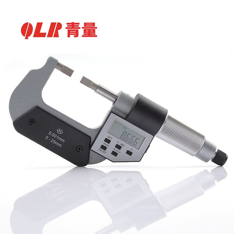 Green Quantity Digital Outer Diameter Micrometer 0-25/25-50mm