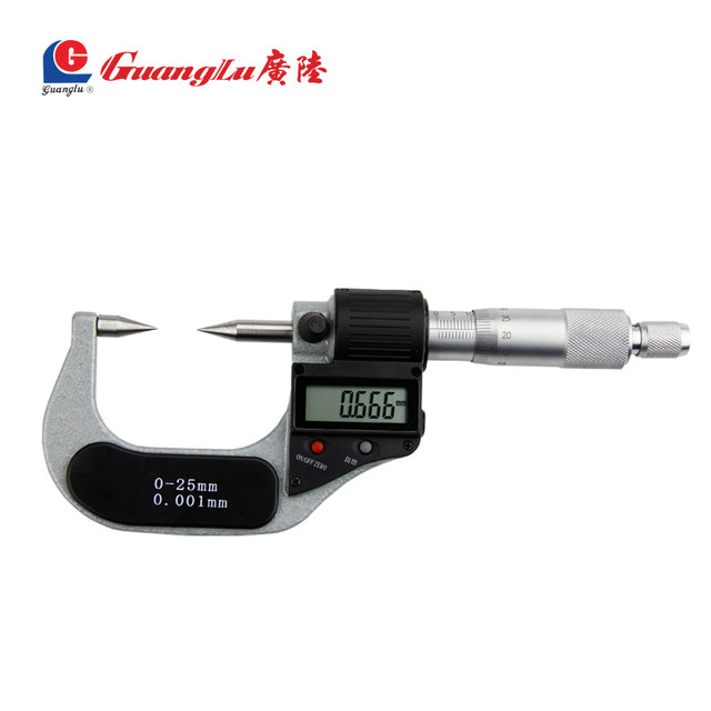 Guilin Guanglu Digital Display Outer Diameter Double Pointed Micrometer ...