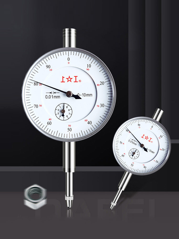 Shanggong Percentage Indicator Dial Gauge 0-30mm Accuracy 0.01