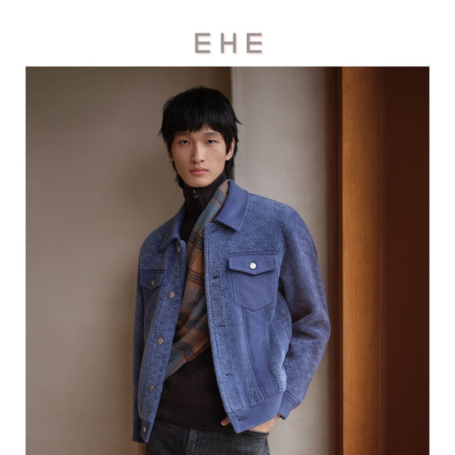 EHE men's clothing winter new 100%cotton fur coat integrated warm loose ...