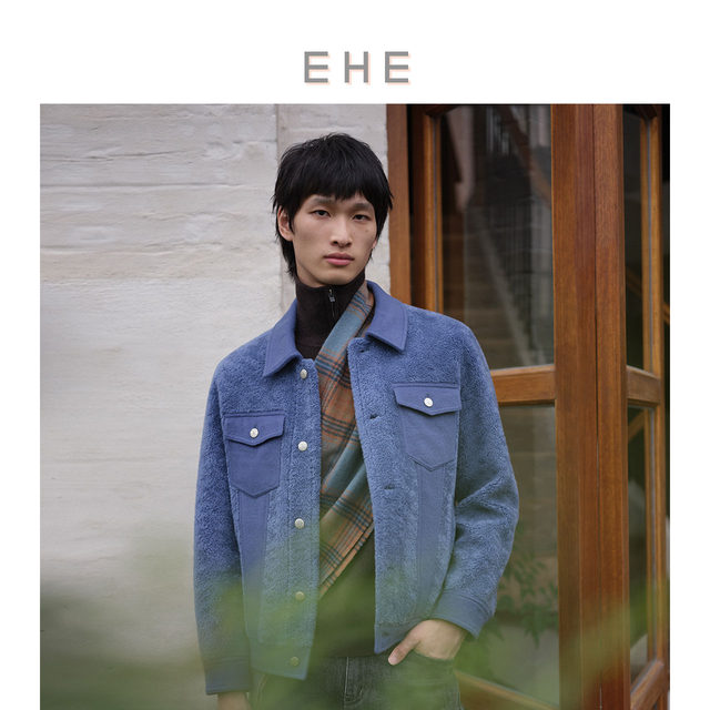 EHE men's clothing winter new 100%cotton fur coat integrated warm loose ...