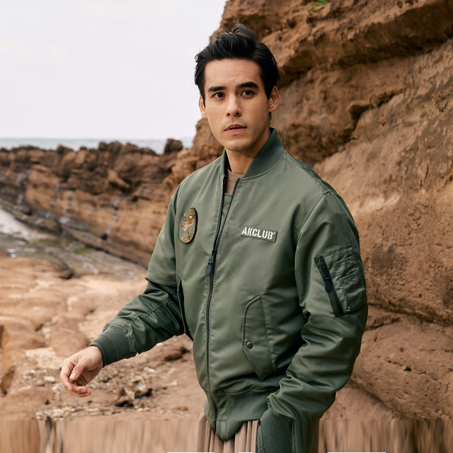 AK Men's Spring New Year of the Dragon New Year Retro Weatherproof ...