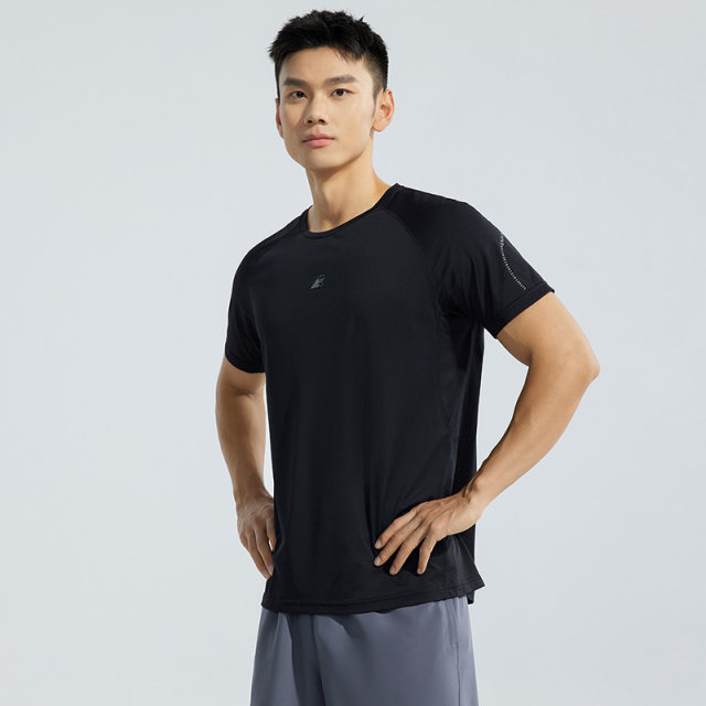 361 Sports T-shirt Men's 2024 Autumn New Quick-drying Round Neck Short ...