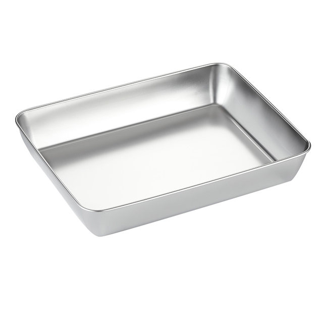 Thickened stainless steel square plate, rectangular flat plate, towel ...