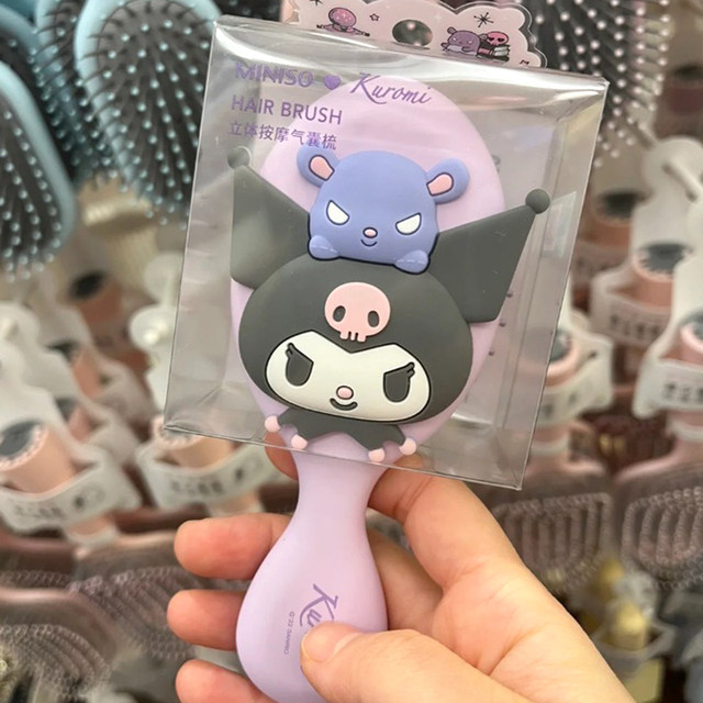 MINISO Sanrio Jade Dog Three-dimensional Air Bag Comb Anti-static Air ...