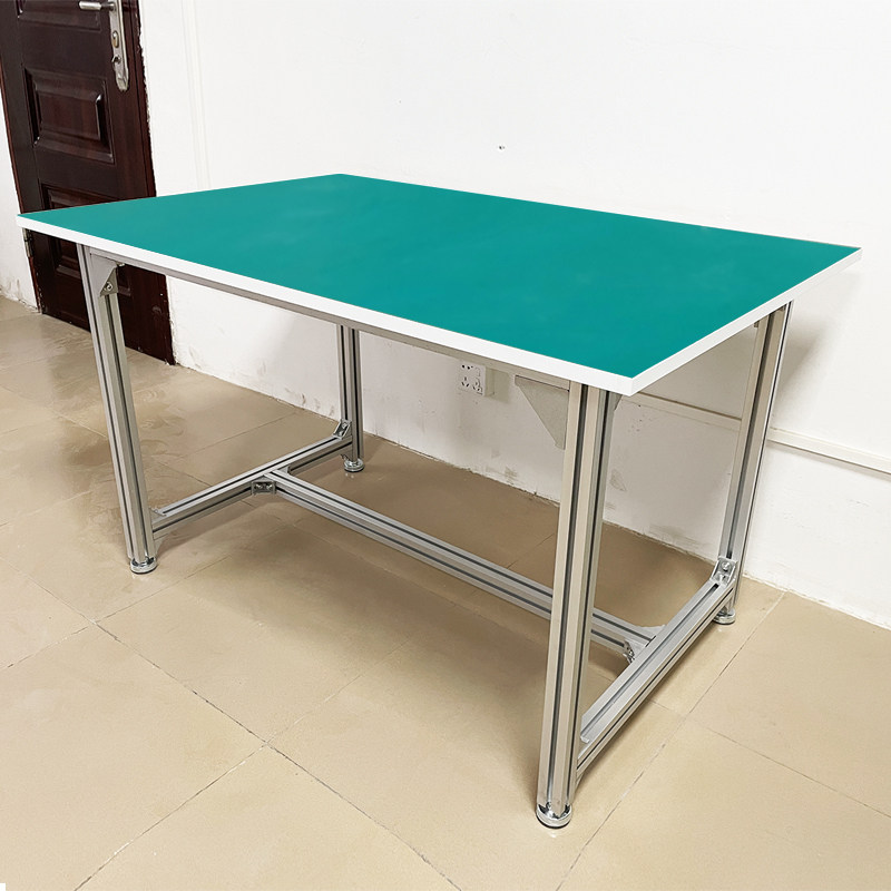 Meja Kerja Anti-Statik Zhe chen - Meja Bengkel Profil Aluminium