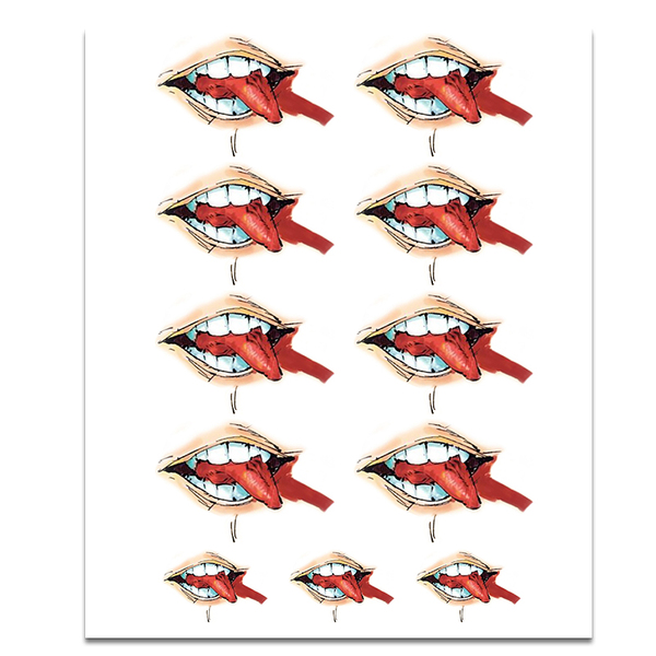 Spell back battle tattoo stickers cosplay collection anime | Carlisle ...