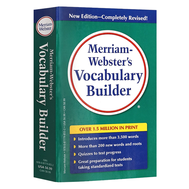 Genuine English original MerriamWebstersVocabularyBuilder2nd Webster's ...