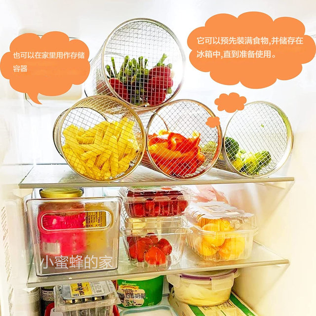 BBQ vegetable kebab round smoked stainless steel rotating rolling ...