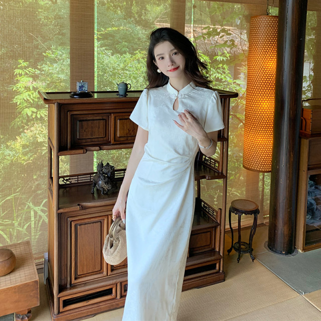 AMNANA light mature style elegant temperament cheongsam sweet French ...