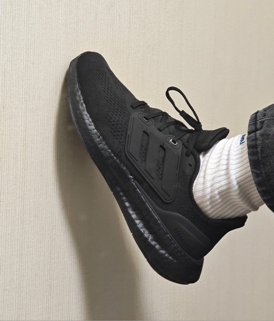 Adidas Adidas men's shoes PureBoost23wide sports shoes training running ...