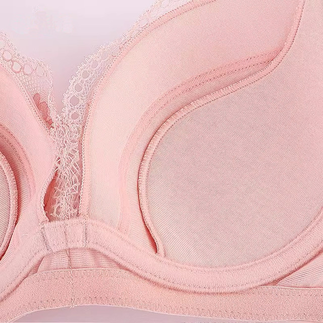 Ancient and modern small breast side push-up medium thick bra exquisite ...