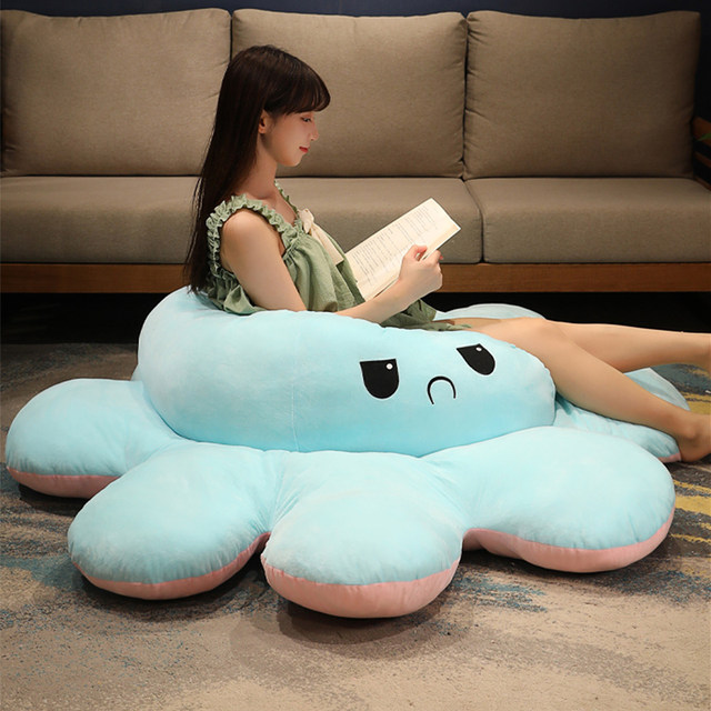 Children's Lazy Sofa, Popular Online, Cute Single Cartoon Octopus Sofa ...