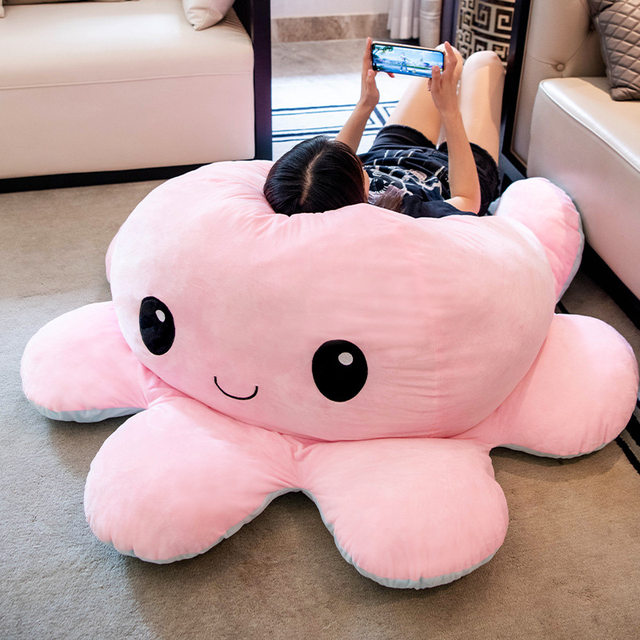 Children's Lazy Sofa, Popular Online, Cute Single Cartoon Octopus Sofa ...
