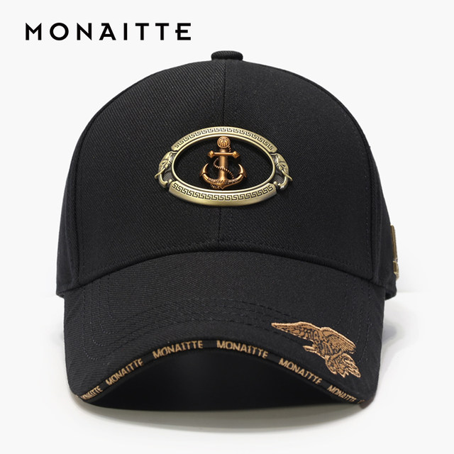 Monette hat men's new spring and autumn peaked cap sun protection large ...