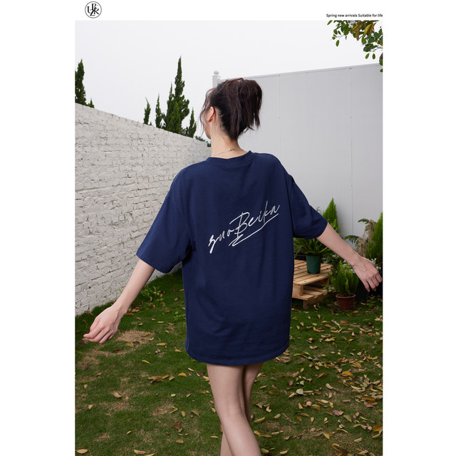 Beikastudios Flower Gray Short -sleeved T -shirt Female Summer New ...