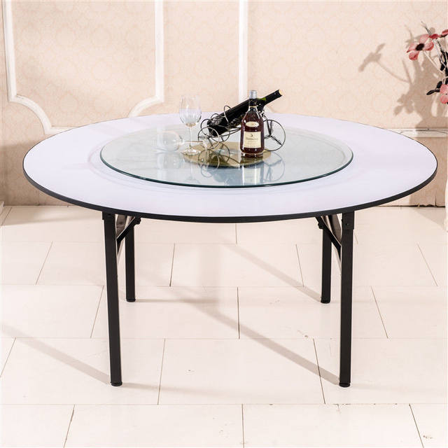 pvc round table hotel folding large round table hotel 10 people 12 ...