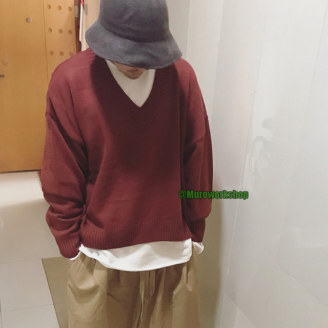 MuroS/A18D uncle's daily niche wear couple's autumn new British style ...