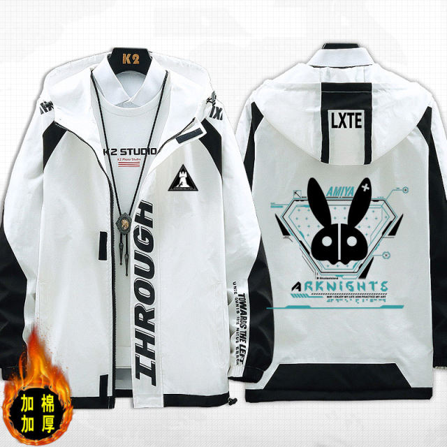 Arknights game Amiya peripheral two-dimensional jackets for men and ...