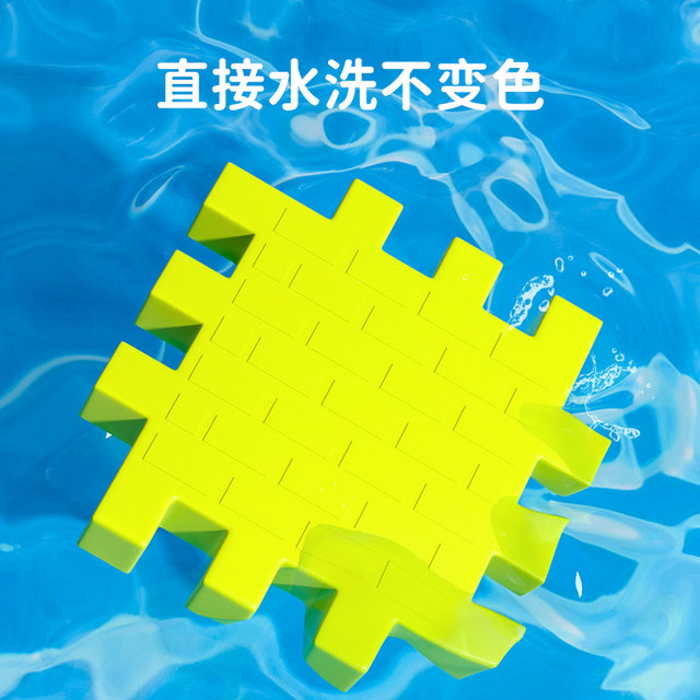 Build a house building blocks to assemble puzzle large particle box ...