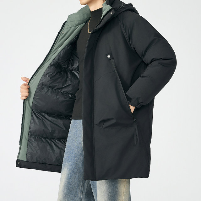 Weizhen's winter thickened and warm large size, long cotton, fat, loose ...