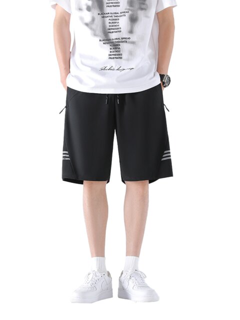 Extra Large Size Men's Sports Shorts Summer Thin Plus-Size Plus-Size ...