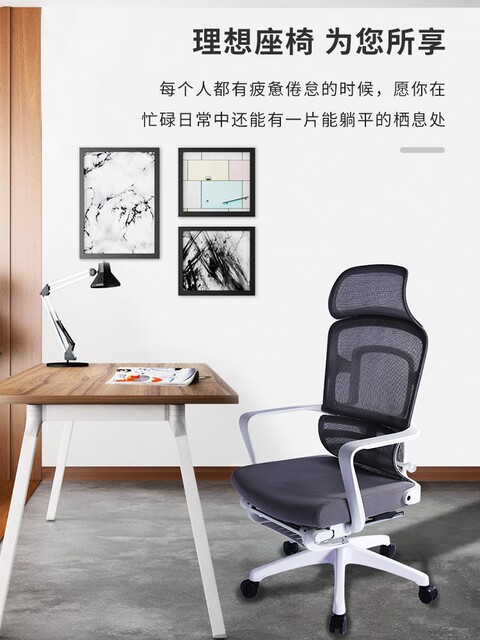 GAVEE ergonomic computer chair, lying office chair, comfortable and ...