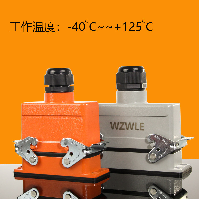 Heavy-Duty 5-Core 16-Pin Connector for Hot Runner Temperature Control ...
