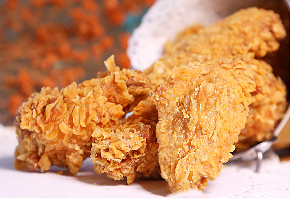 Fried chicken breaded - Sample package: 1kg fried chicken breaded | Flint