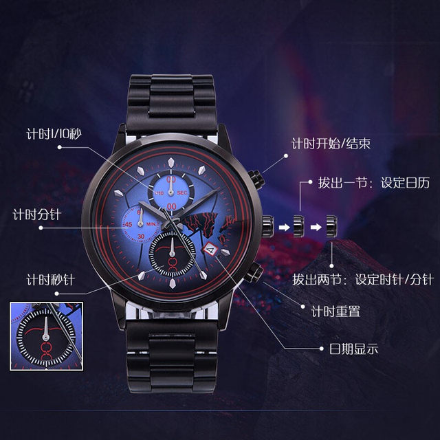 Fate watch black saber Tohsaka Rinma Tori Sakura lucky stone genuine ...