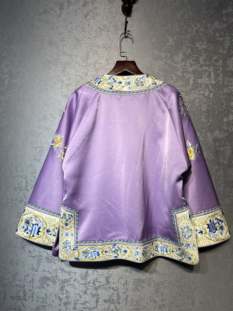 Guofeng New Chinese Retro Heavy Industry Embroidery Acetic Satal Satal ...