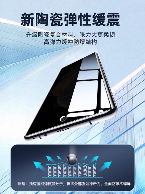 Applicable Huawei Honor Magic5 tempered film Magic4Pro anti -peeping film mgaic3 mobile phone ...
