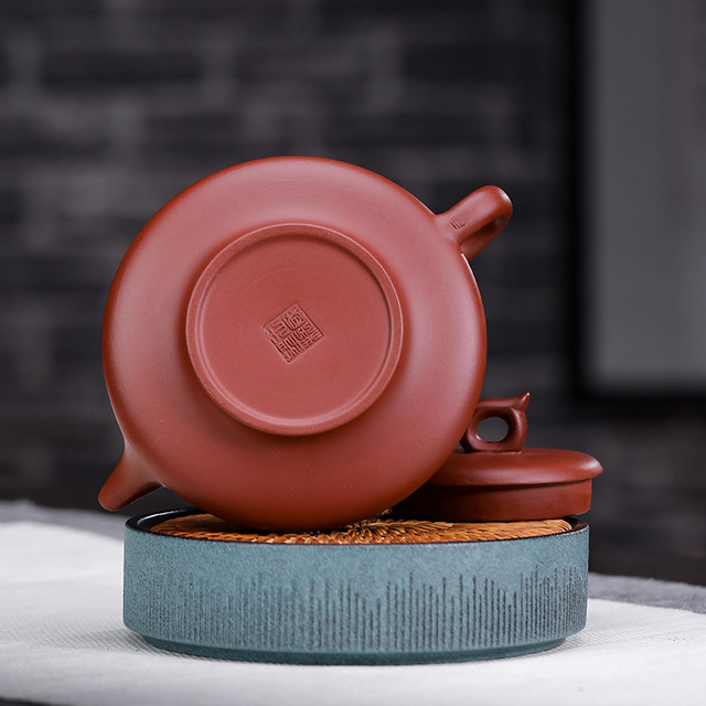 Yixing Zisha teapot pure handmade Hongyun Dangtou original mine ...
