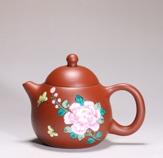 Yixing Zisha pot original ore original red robe dragon egg pot capacity ...