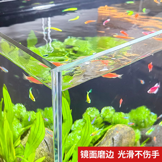 Sensen ultra-white fish tank glass desktop living room ecological betta ...